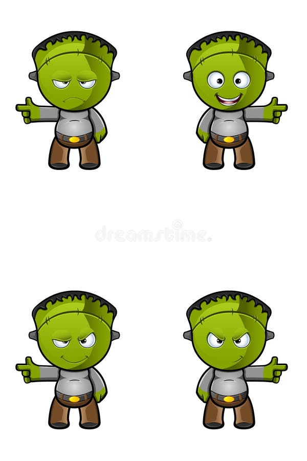 Monster - Pointing stock vector. Illustration of fear - 34168190