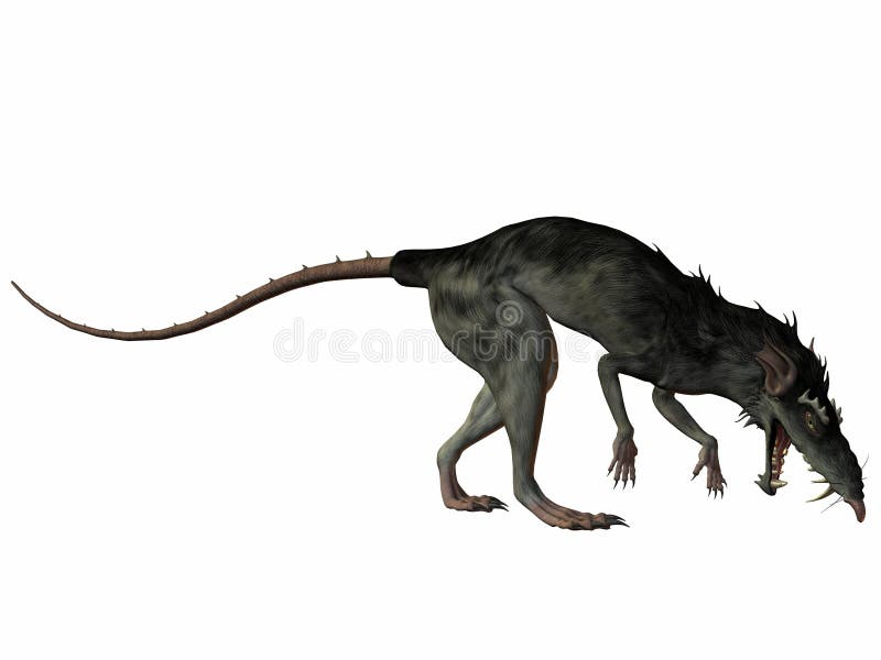 Monster Rat stock illustration. Illustration of digital - 4607553