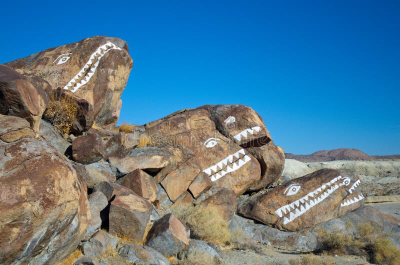 Monster Rocks stock photo. Image of shrubbery, paint - 22258144