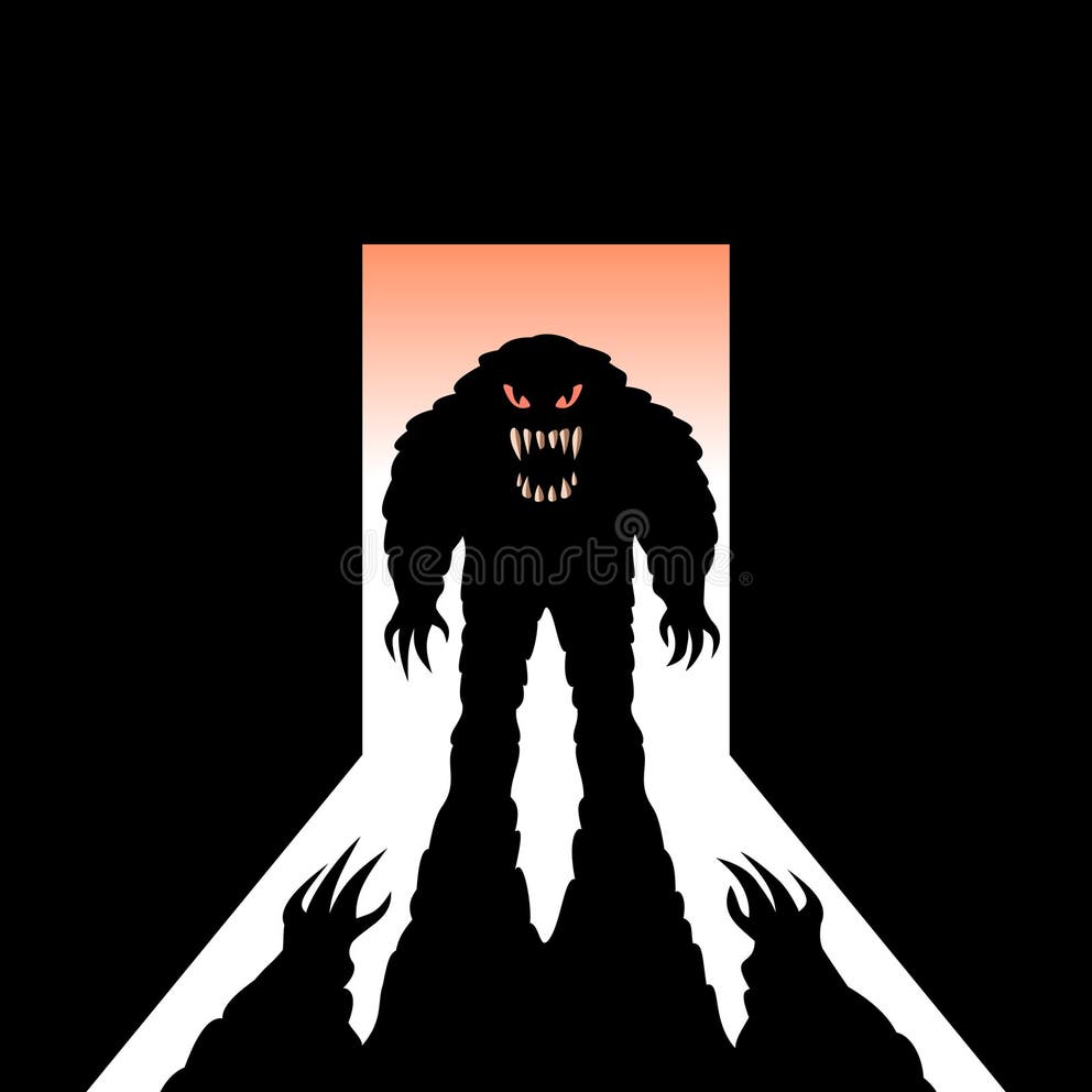 Monster Shadow Stock Illustrations – 9,916 Monster Shadow Stock ...