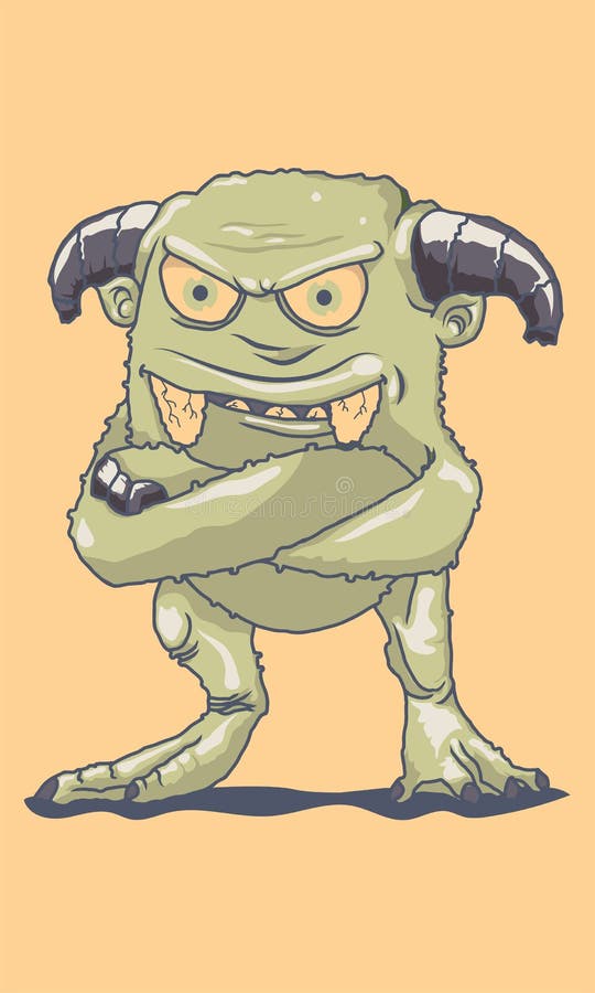 Arrogant Green Monster Stock Illustrations – 6 Arrogant Green Monster ...