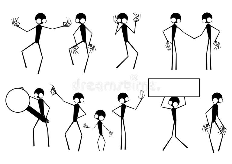 Stick Figure Shadow Stock Illustrations – 881 Stick Figure Shadow Stock ...