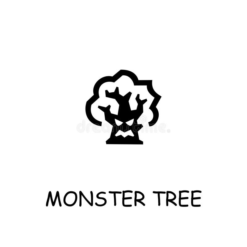 Monster tree stock illustration. Illustration of celebration - 129379868