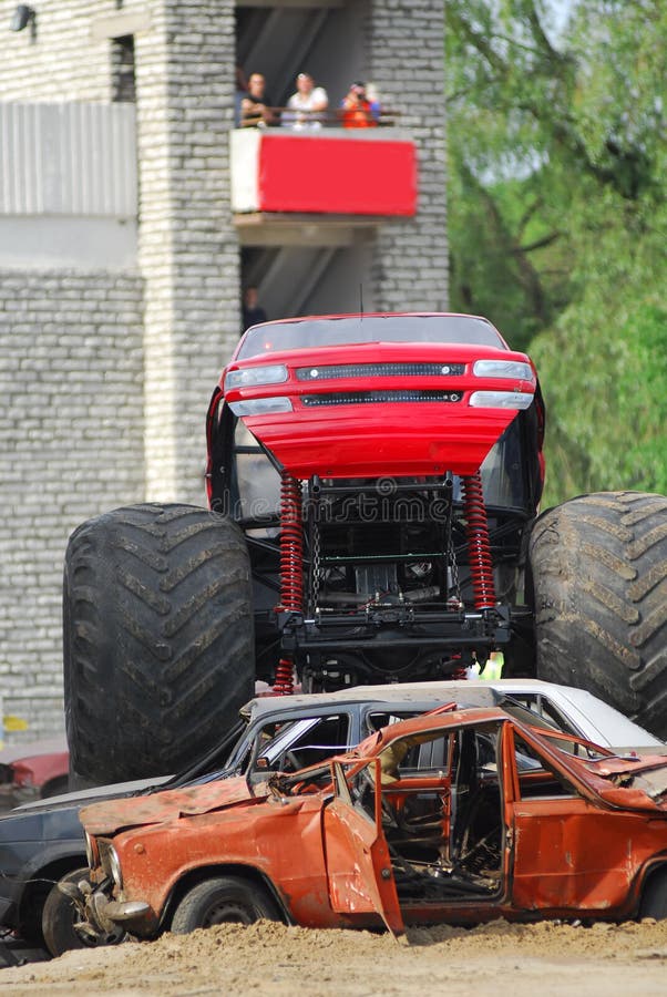 Monster truck stock image. Image of monster, entertain - 2588865