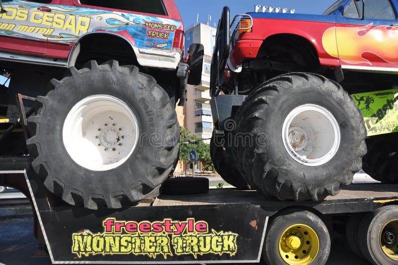 Monster truck 4x4 editorial stock image. Image of diego - 22190414