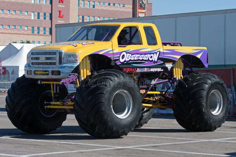 Monster Truck Obsession editorial stock image. Image of show - 23972859