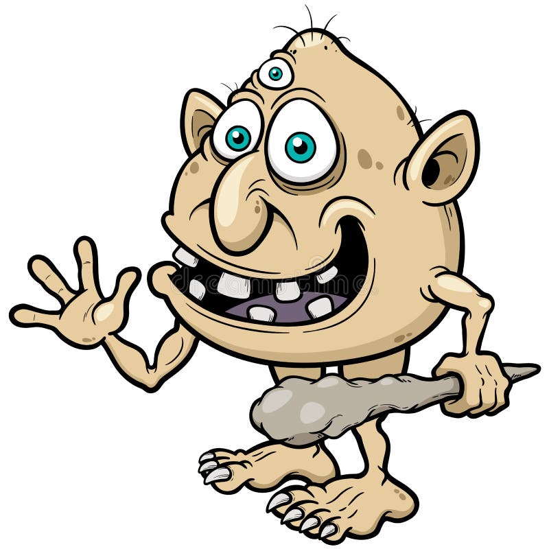 Cartoon cave boy stock vector. Illustration of prehistoric - 27878241