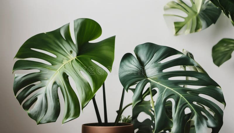 Monstera Variegata Variegated Deliciosa King Borsigiana Green Leaf ...