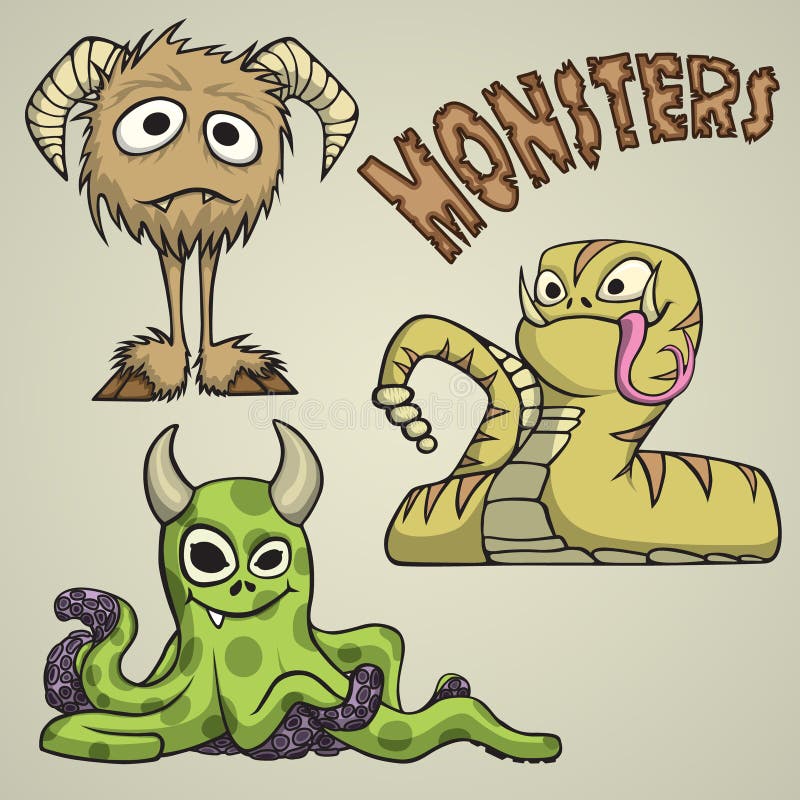 Garbage Monster stock vector. Illustration of blob, dirt - 7878437