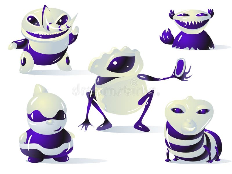 Gray Monsters Stock Illustrations – 196 Gray Monsters Stock ...