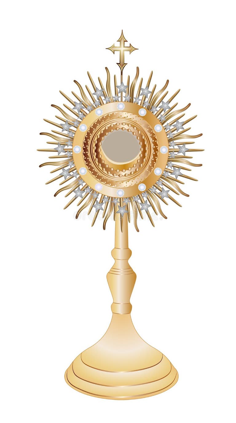 Monstrance Stock Illustrations – 138 Monstrance Stock Illustrations ...