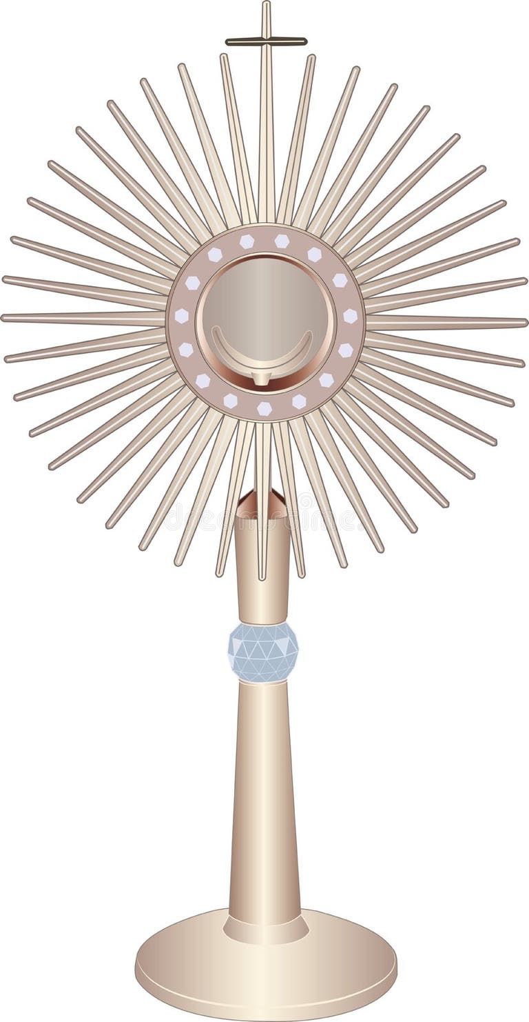 Monstrance Illustration Stock Illustrations – 84 Monstrance ...