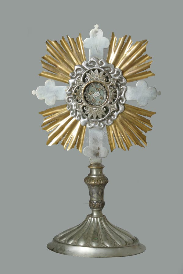 Monstrans stock foto. Afbeelding bestaande uit echt, communion - 13171014