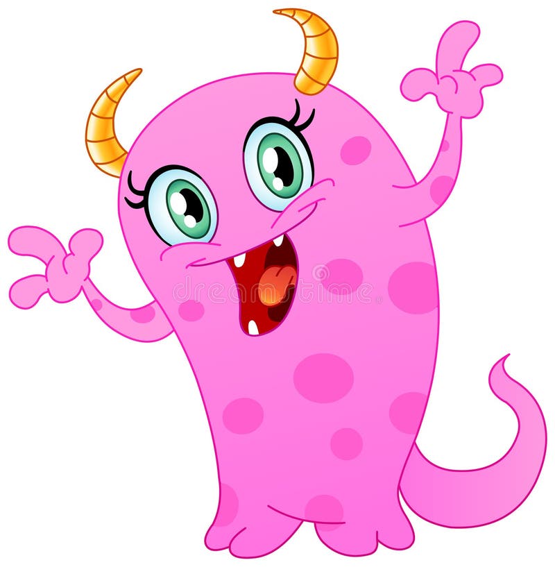 Monstre illustration de vecteur. Illustration du animal - 14776736