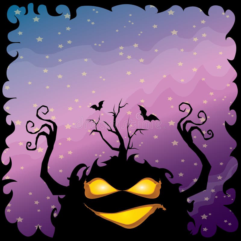 Monstre Effrayant Concept De Cauchemars Illustration de Vecteur ...