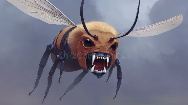 Monstrous Bee Stock Illustrations – 5 Monstrous Bee Stock Illustrations ...
