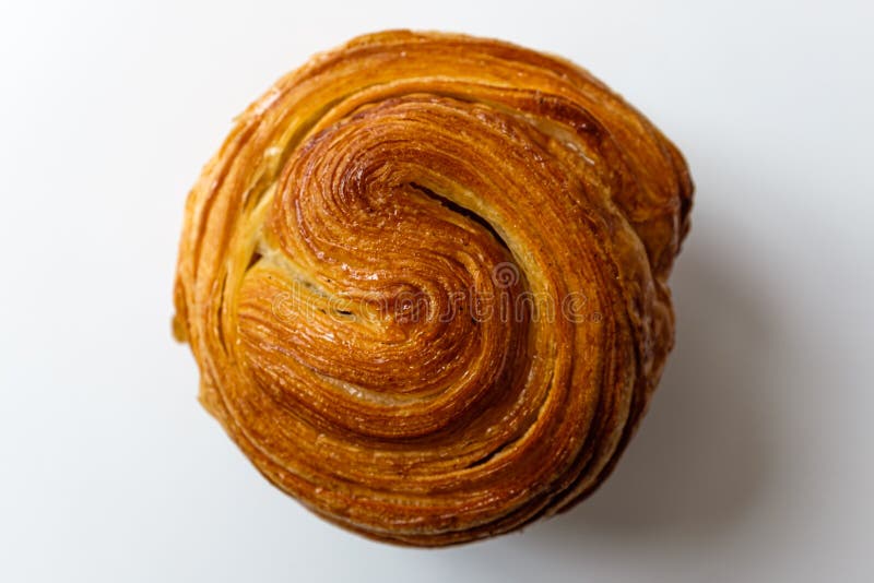 Mont Blanc Danish Pastry on a White Background Stock Photo - Image of ...