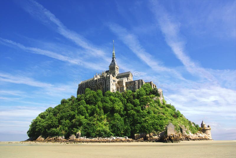Mont Saint Michel stock image. Image of cathedral, mammal - 13228737