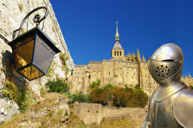 Mont Saint Michel stock image. Image of cathedral, mammal - 13228737