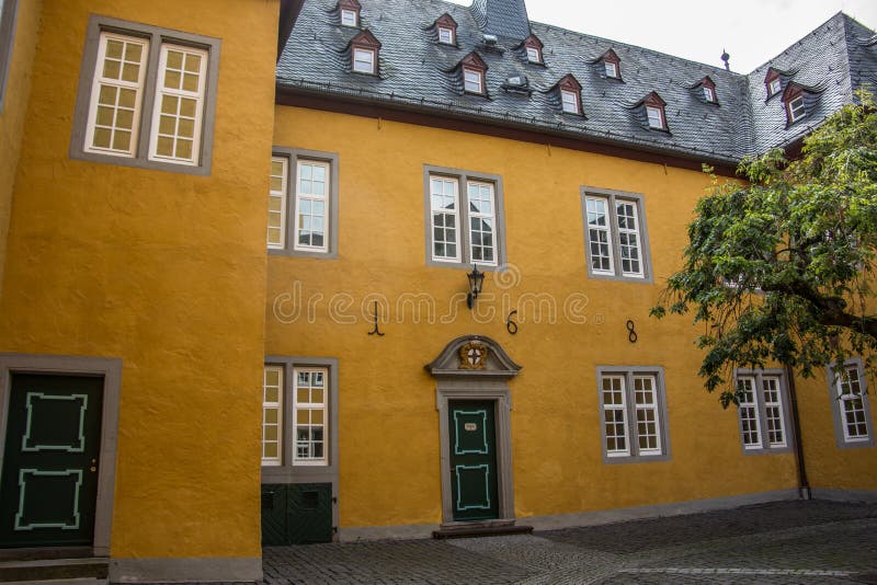 Montabaur Castle in the Westerwald Stock Image - Image of hunting ...