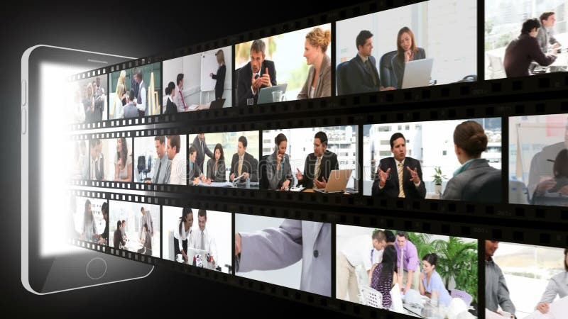 Montage of Business People in Different Situations Stock Footage ...