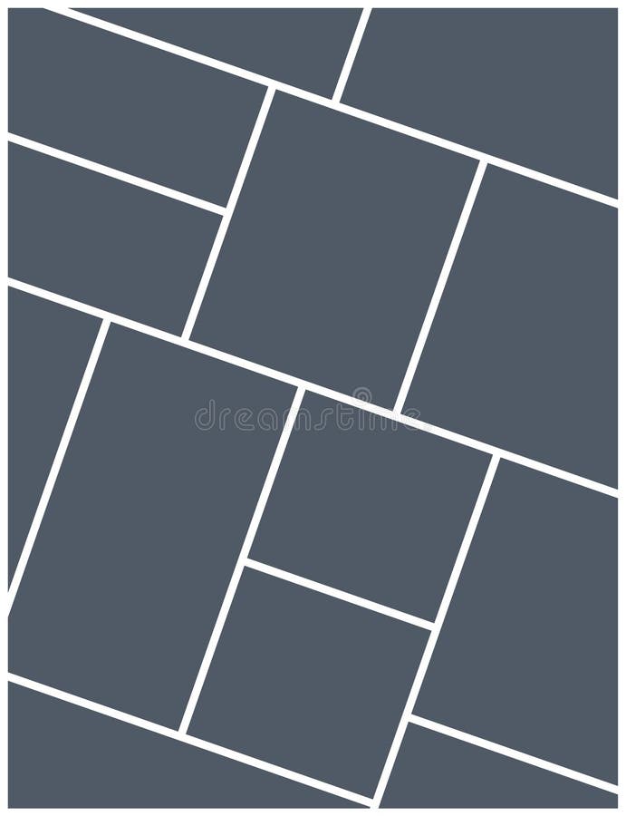 Montage Collage Photo Frame Template. Image Picture Background Montage ...