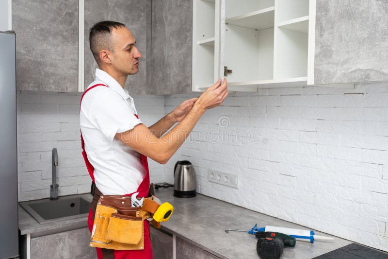 Montage Man Wallpapering Stock Photos - Free & Royalty-Free Stock ...