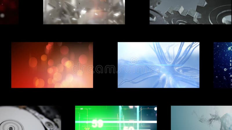 Montage of video clips stock footage. Video of filmstrip - 39802696