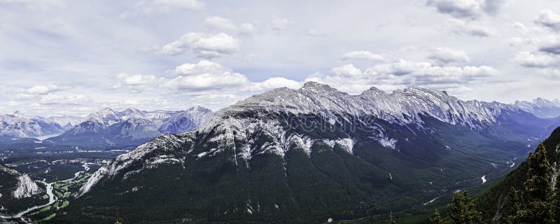 Montain Range and Plains with Field Road in View Stock Image - Image of ...