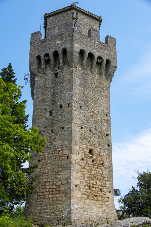 Montale Third Tower stock image. Image of italian, tower - 312547763