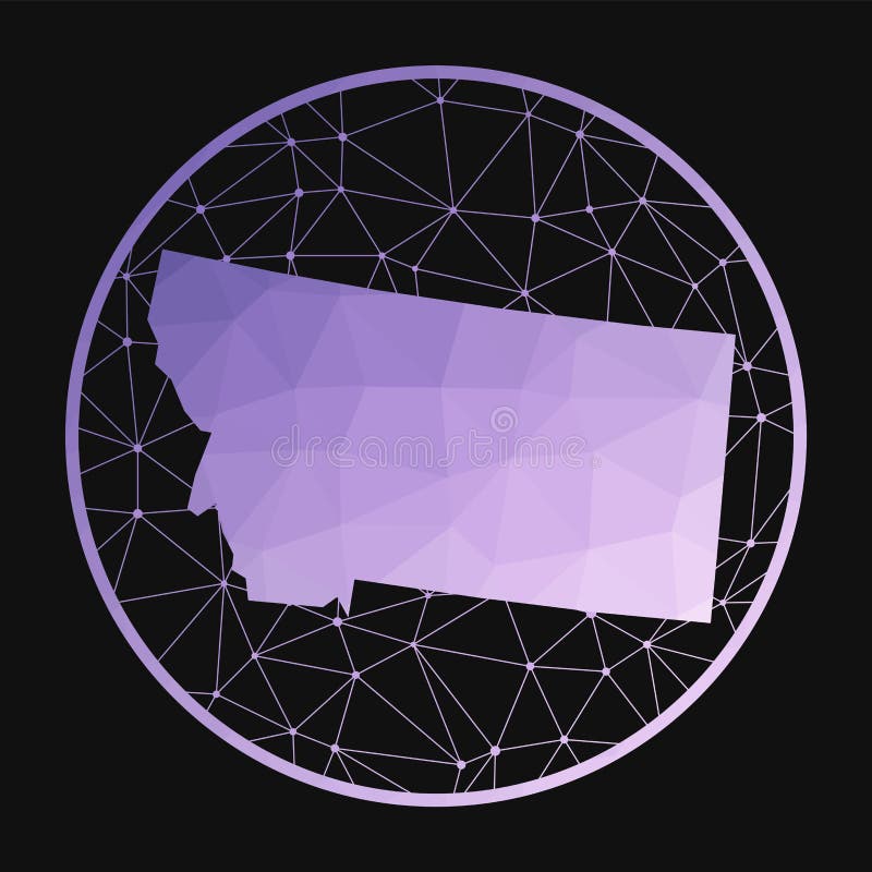 Montana icon. stock vector. Illustration of american - 171095975