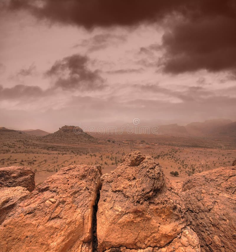 Montanhas do Atlas foto de stock. Imagem de paisagem, atlas - 3610414