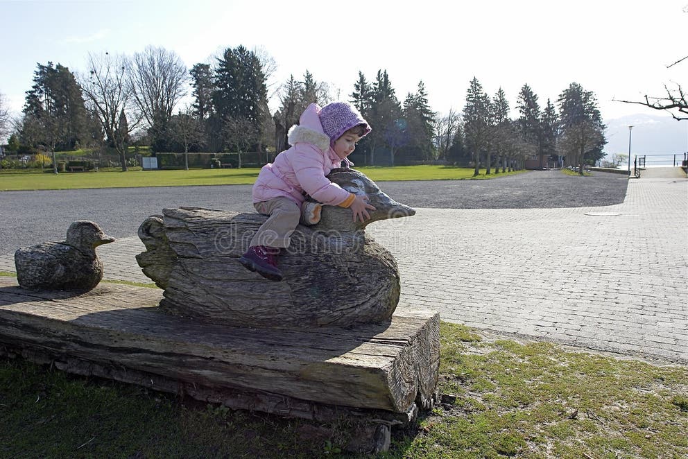Montar a caballo del pato foto de archivo. Imagen de pato - 4760440