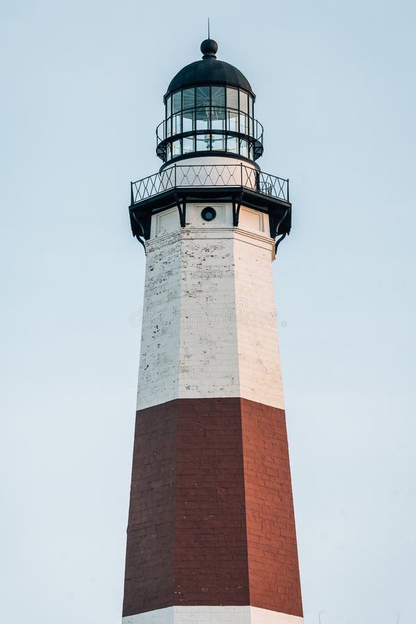 Montauk Lighthouse, at Montauk Point State Park, New York Stock Photo ...