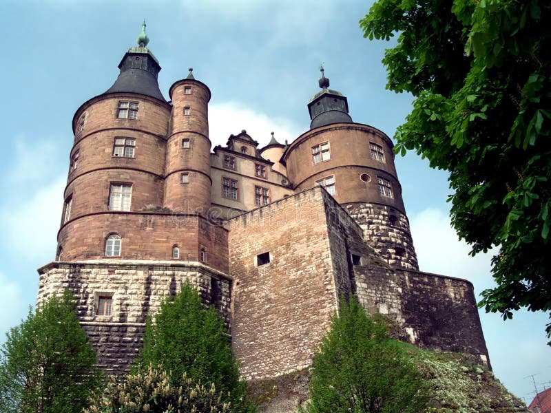 Montbeliard Castle stock image. Image of magic, mystical - 279609
