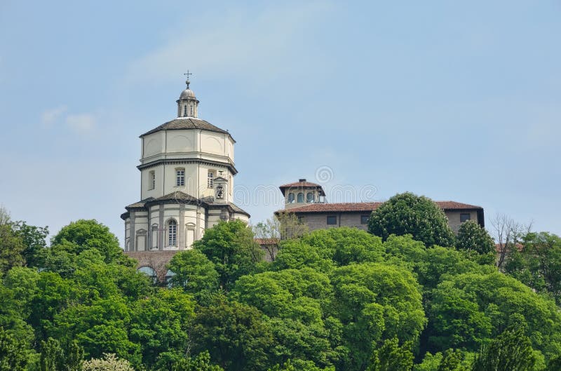 Monte Dei Cappuccini, Turin, Italy Stock Image - Image of hill, murazzi ...