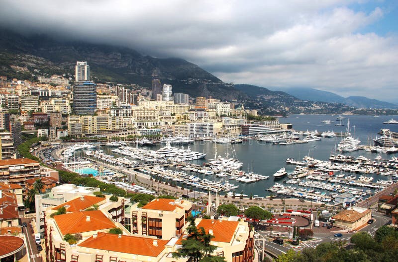 Monte Carlo City, Monaco, Provence Stock Photo - Image of paradise ...