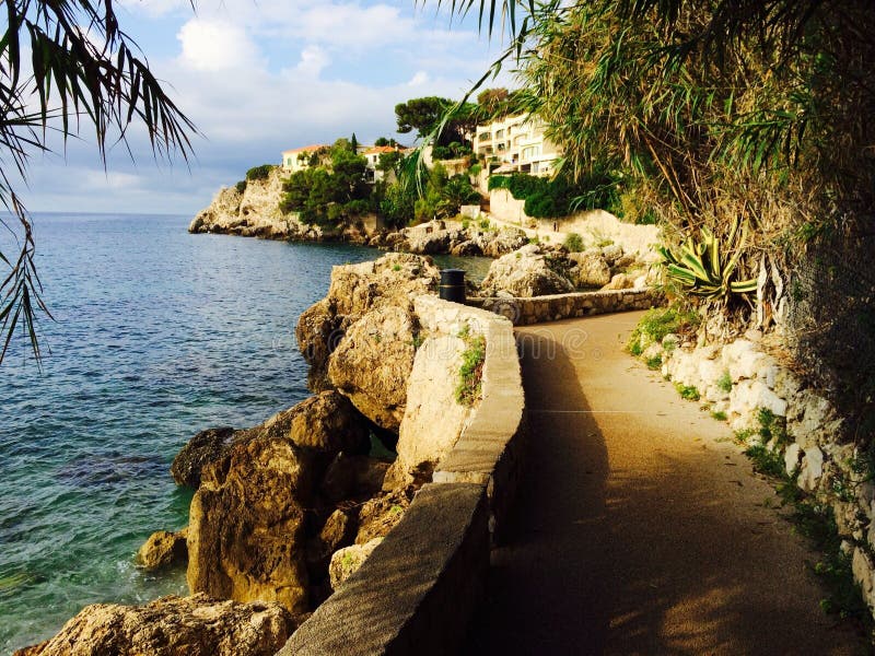 Monte Carlo Coast stock image. Image of france, seaside - 44983767