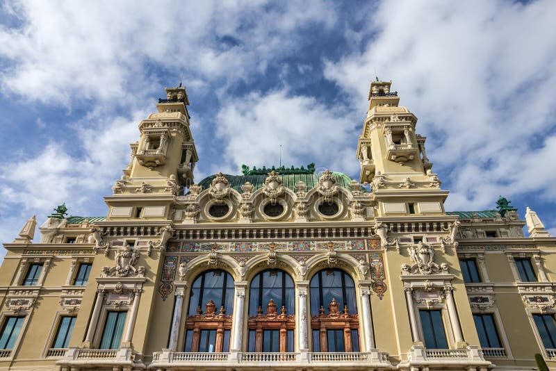 Monte Carlo, Historical Building, Monaco Stock Image - Image of ...