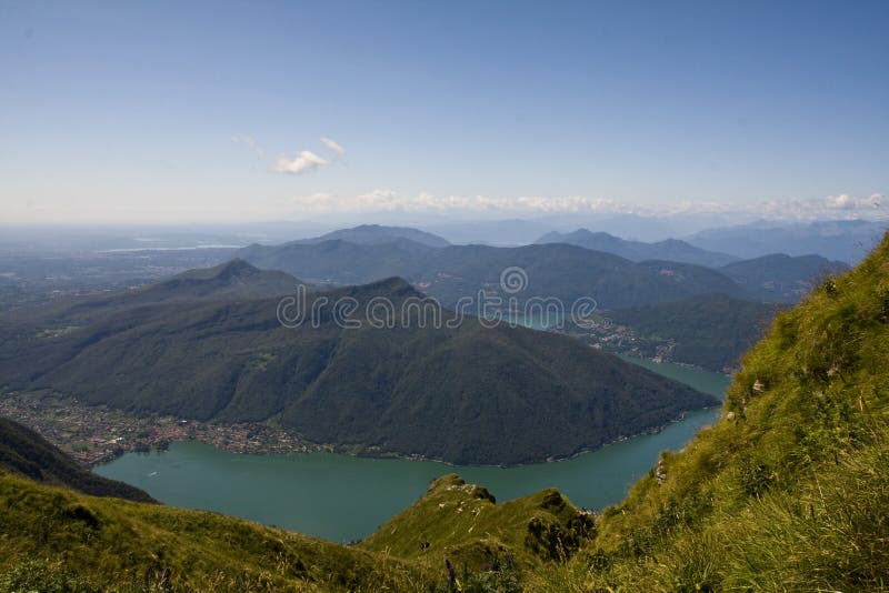 Monte Generoso stock image. Image of outdoors, italian - 91412377