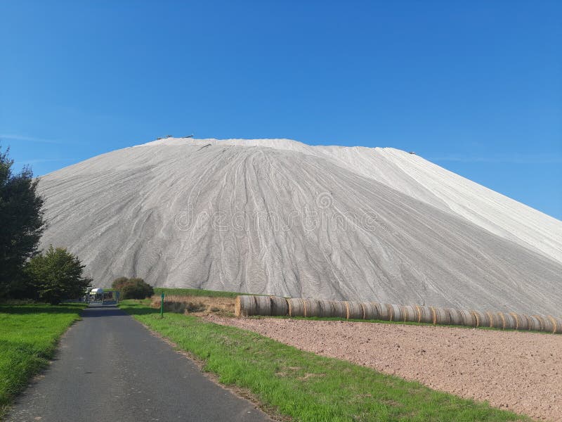 Monte Kali made of salt stock photo. Image of field - 250419666