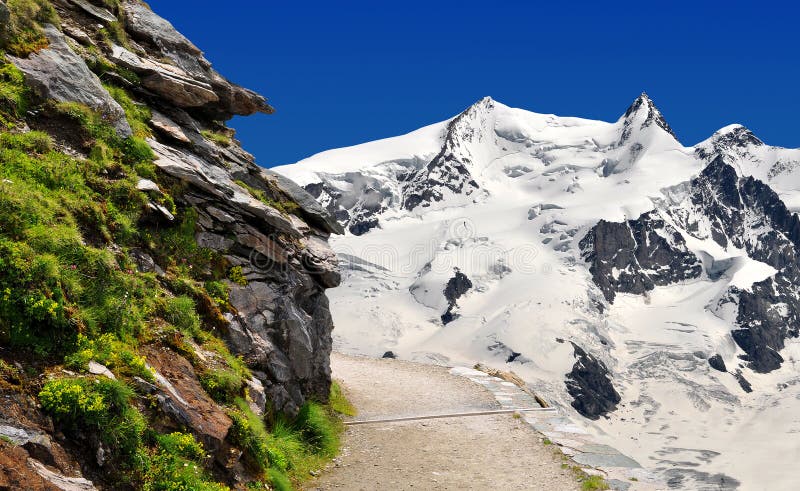 Monte Rosa - Swiss Alps stock photo. Image of climb, alps - 31024864