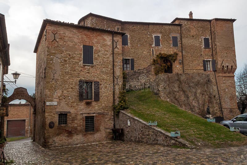 Castle of Monteleone stock photo. Image of castle, italy - 45681282
