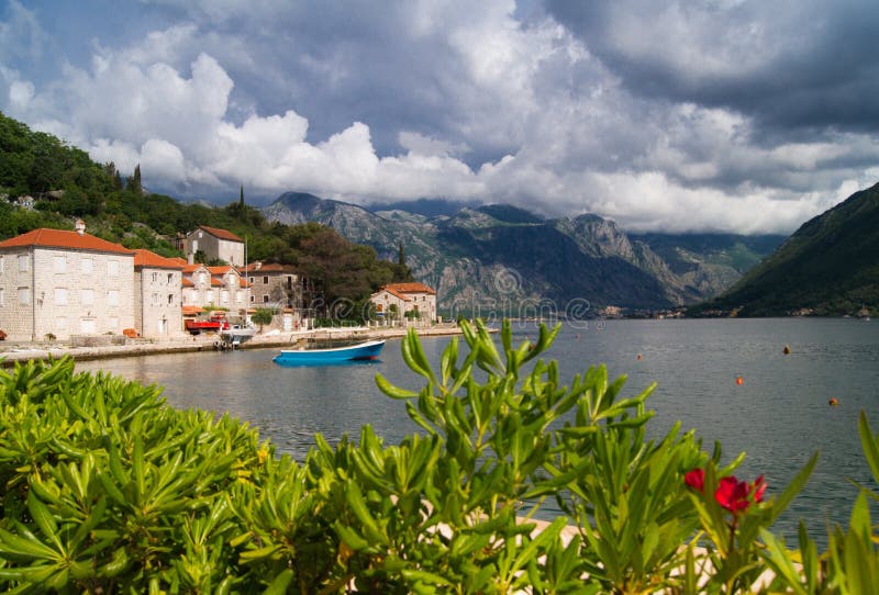 Montenegro landscape stock photo. Image of architecture - 55937008