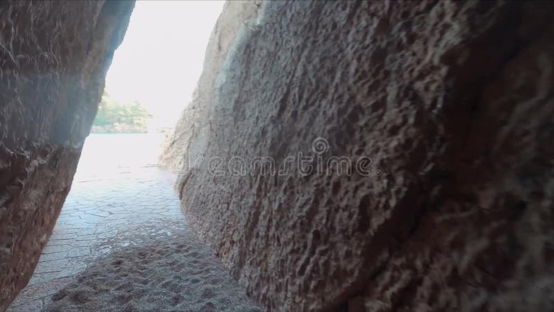 Montenegro Sveti Stephan Beach Stock Video - Video of bridge, forest ...