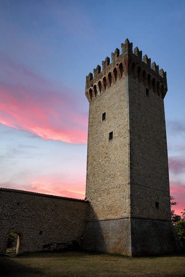 Montese Castle, Italy stock image. Image of historical - 178044325