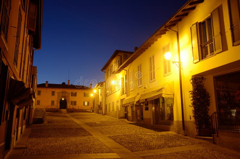 Montevecchia stock image. Image of pastel, tourism, light - 35936367