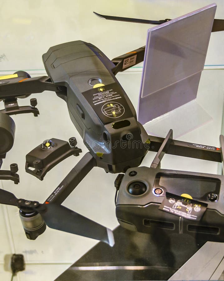 Drone Displayed at Construction Fair, Montevideo, Uruguay Editorial ...