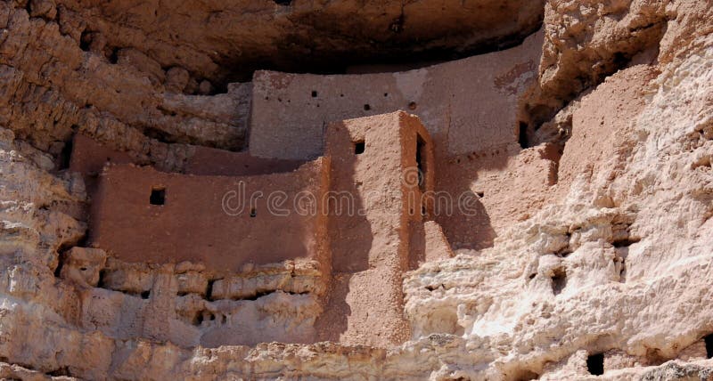 Montezuma s Castle stock photo. Image of indians, limestone - 8248158