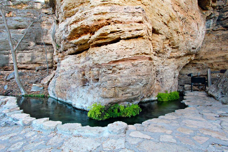 Montezuma Well stock image. Image of national, abode - 28669193
